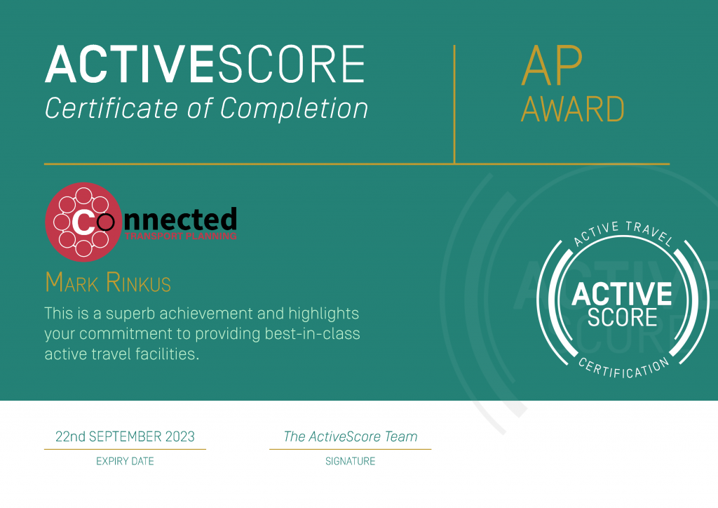 Congratulations - We are Active Score Certified! - tive Travel & Low ...